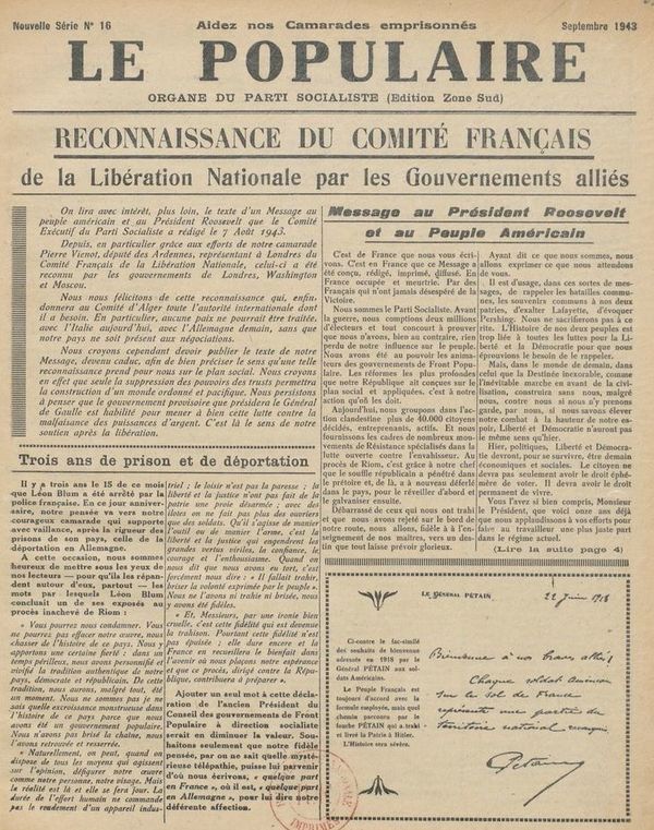 NewsEye: The Press Collection of the National Library of France ...